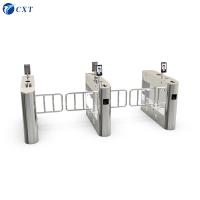China Anti Tailgating Swing Barrier Gate Laser RFID With DFC Technology bw150 for sale