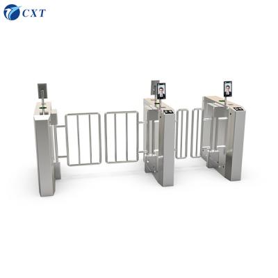 China Anti Tailgating Adjustable Speed Swing Barrier Gate with Brushless Motor for High Traffic Areas for sale