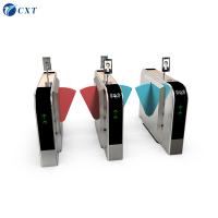 China Face Recognition Swing Flap Barrier Standard Anti Collision For Library 160A for sale