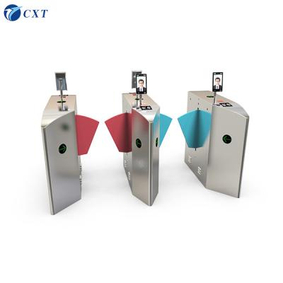 China Fully Automatic Intelligent Flap Barrier Turnstile Gate Security Access Gates 140J for sale
