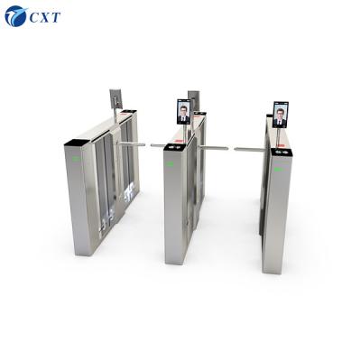 China Brushless Motor Outdoor Drop Arm Security Gates Stainless Steel Turnstiles for sale