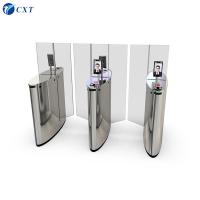 China Brushless Motor Glass Swing Turnstile AI Intelligent Cloud Processing Community 510TY for sale