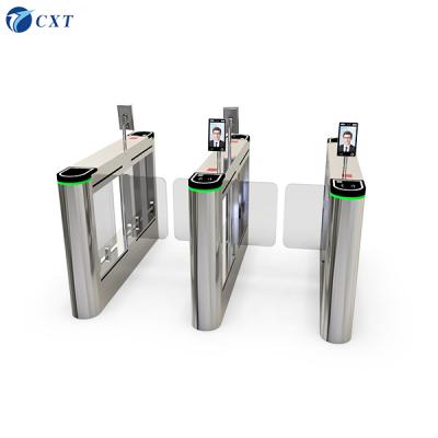 China QR Code Speed Gate Turnstile 304 Stainless Steel High Tech Channel 200 for sale