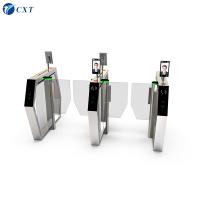 China AI Safe Pedestrian Barrier Gate SUS304 With Adjustable Speed 117 for sale