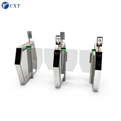 China AI Safe Pedestrian Barrier Gate SUS304 With Adjustable Speed 117 for sale