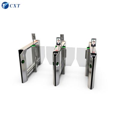 China Integrated Speed Gate Turnstile Anti Tailgating Anti Reverse Fingerprint 113 for sale