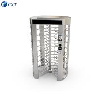 China Fully Automatic High Security Turnstile with 120 Degree Rotation Stainless Steel Brushless Motor for sale