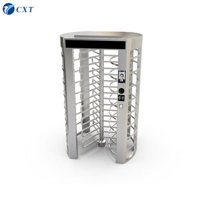 China Fully Automatic High Security Turnstile with 120 Degree Rotation Stainless Steel Brushless Motor for sale