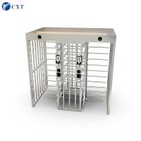 China Intelligent Double Full Length Full Height Turnstile with Stainless Steel 304 Construction and 5,000,000 Cycles Durability for sale