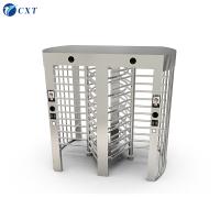 China Fully Automatic Full Height Turnstile with 120 Degree Rotation and Brushless Motor for 30-40 People/Min for sale