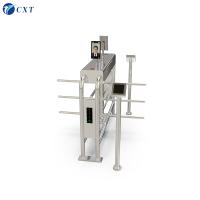 China Automatic Full Height Turnstile with Brushless Motor and Corrosion Resistant 304 Stainless Steel for High Security Access Control for sale