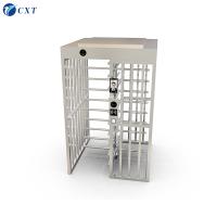 China 304 Stainless Steel Full Height Turnstile with Brushless Motor and Outdoor Standard for High Security Access Control for sale