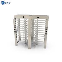 China Dual Channels CE Certified Full Height Turnstile with 90-Degree Rotation for High Security for sale