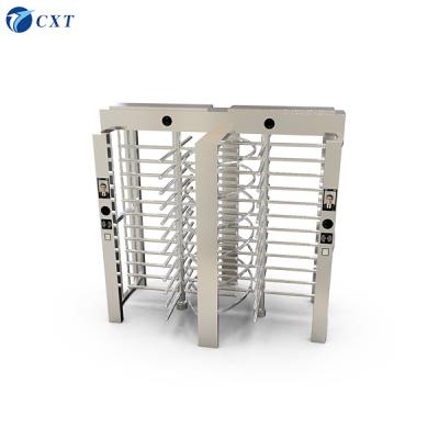 China Dual Channels CE Certified Full Height Turnstile with 90-Degree Rotation for High Security for sale