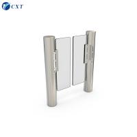 China Effortless and Accurate Access Control Swing Barrier Gate with 30-35 Persons/minute Pass Rate and 50-60 HZ Frequency for sale
