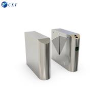 China Fast 0.5s Opening Flap Barrier Gate with 1030mm Passageway and IP44 Protection for Secure Access Control for sale