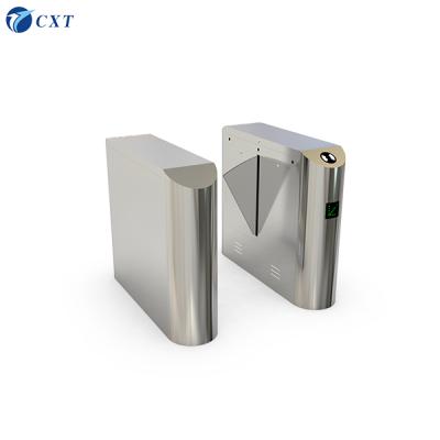 China Fast 0.5s Opening Flap Barrier Gate with 1030mm Passageway and IP44 Protection for Secure Access Control for sale