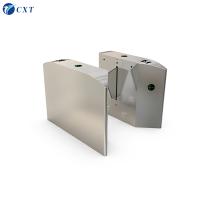 China DC 24V Flap Barrier Gate with Silver Color and Optional Back Up Battery for Secure Access Control for sale
