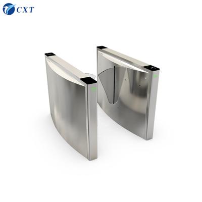 China Customized Flap Barrier Gate with 1400*320*1000mm Sliding Turnstile and DC24V Control for 3,000,000 Times Life for sale