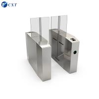 China Glass Sliding Turnstile with Relative Humidity up to 95% and Opening Speed 0.8-1 Second for Smooth Access Management for sale