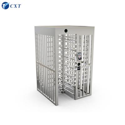 China 50 60Hz powered turnstile gate featuring TCP IP standard or RS485 connection suitable for pedestrian flow management and security for sale