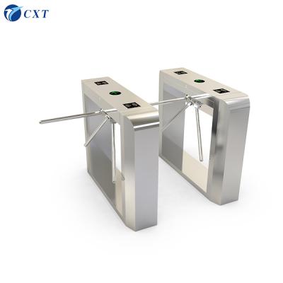 China Dry Contact Tripod Turnstile Gate 38mm Barrier 1200x280x980mm Housing for sale