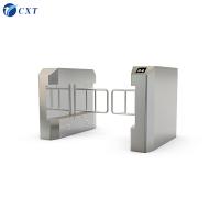 China 1.5mm 304 Stainless Steel Swing Barrier Gate with RS485 Interface for sale