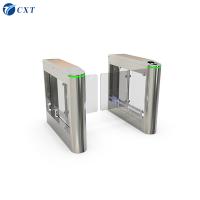 China Wing Gate Turnstile with Reading Card Time <1 Second and Adjustable Arm Length 500~900mm for Access Control System for sale