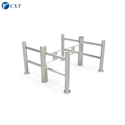 China Anti Pinch Swing Barrier Gate with Brushless Motor and 304 Stainless Steel Construction for Secure Access Control for sale