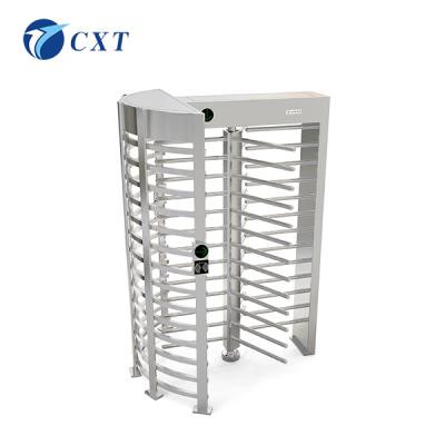 China 304 Stainless Steel Plate Full Height Turnstile Robust Turnstile Security Access Voltage AC110V AC220V 50-60Hz Frequency for sale