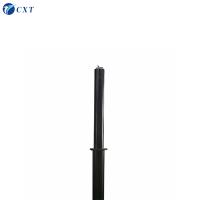 China Stainless Steel Manual Retractable Bollard with Hydraulic Lifting Core for Driveway Security for sale