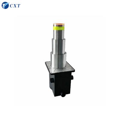 China Shallow Mounted Two Stage Telescopic Pneumatic Automatic Bollard with IP68 Waterproof Protection for sale