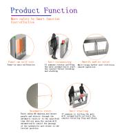 China RS 316-3 Swing Barrier Gate with 0.2s Open Speed and 30-40 Persons/min Transit Speed in SUS304 Housing for sale