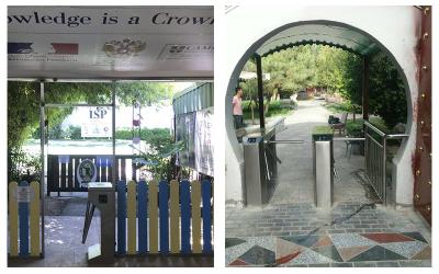 China IP54 Protected Tripod Turnstile Gate with 100-240VAC Voltage and 550mm Passage Width for Secure Access Control for sale