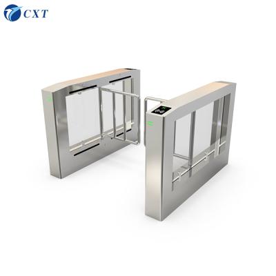 China 90° Opening Angle Swing Barrier Gate with Face Recognition and 1280*370*1070mm Package Size for Secure Access Control for sale