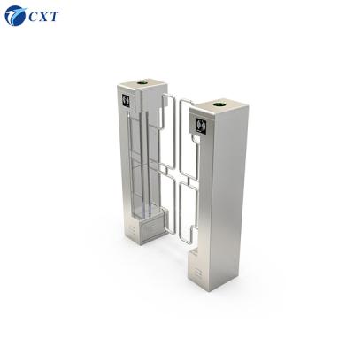 China Acrylic Wing Material Swing Barrier Gate with IC Card Compatibility and Wide Temperature Range -20°C to 60°C for sale