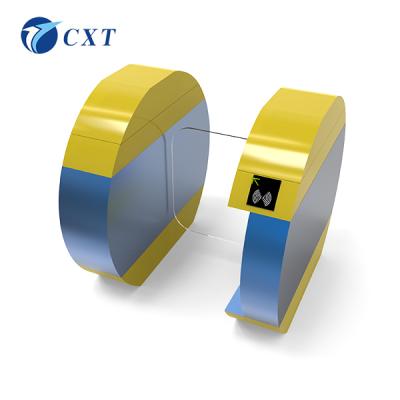 China 180 Degree Swing Arm Face Recognition Access Control Gate with IP54 Protection for Secure Entry Management for sale