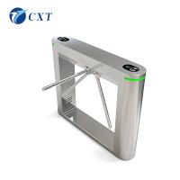 China 550mm Passage Width Tripod Turnstile Gate with 2.0mm Thickness Of Material and Double Direction Rotating for Access Control for sale