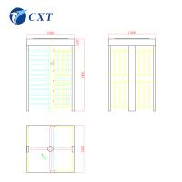 China RS 996-1A Full Height Turnstile with Customized Housing Size, 3 Million Life Cycle, and 35-40 Persons/Minute Pass Rate for Secure Access Control for sale
