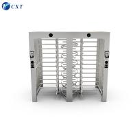 China 4045×1500×2300mm Full Height Turnstile with 3 Million Times Life Cycle and Semi-Auto Mode for Secure Access Control for sale