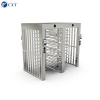China 4045×1500×2300mm Full Height Turnstile with 3 Million Times Life Cycle and Semi-Auto Mode for Secure Access Control for sale