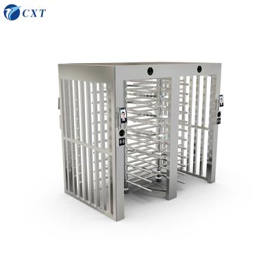 China 4045×1500×2300mm Full Height Turnstile with 3 Million Times Life Cycle and Semi-Auto Mode for Secure Access Control for sale