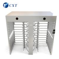China 4045×1500×2300mm Full Height Turnstile with 3 Million Times Life Cycle and Semi-Auto Mode for Secure Access Control for sale