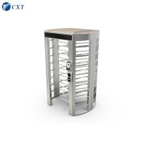 China Semi-auto Full Height Turnstile with 4045×1500×2300mm Casing Size, 35-40 Persons/minute Pass Rate, and 3 Million Life Cycle for sale