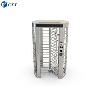 China Semi-auto Full Height Turnstile with 4045×1500×2300mm Casing Size, 35-40 Persons/minute Pass Rate, and 3 Million Life Cycle for sale