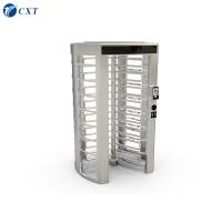 China Semi-auto Full Height Turnstile with 4045×1500×2300mm Casing Size, 35-40 Persons/minute Pass Rate, and 3 Million Life Cycle for sale