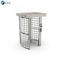 China Full Height Turnstile with 3 Million Life Cycle Customized Housing Size and Brushless DC Motor for Secure Pedestrian Management for sale