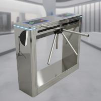China 304 Stainless Steel Cabinet Material Tripod Turnstile Gate Bi-directional Pass Framework Material 304 Stainless Steel Access Control Gate for sale