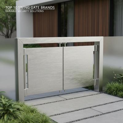 China 1400L 220W 1000Hmm Swing Gate Featuring Hair Drawing Finish Top 10 Swing Gate Brands Offering Durable Security Solutions for sale