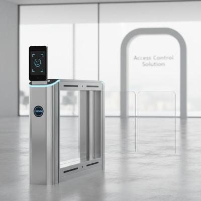 China Arm Length Max 800mm For Single Unit Facial Recognition Swing Gate Flow Rate 30 Person Min Ideal Access Control Solution for sale